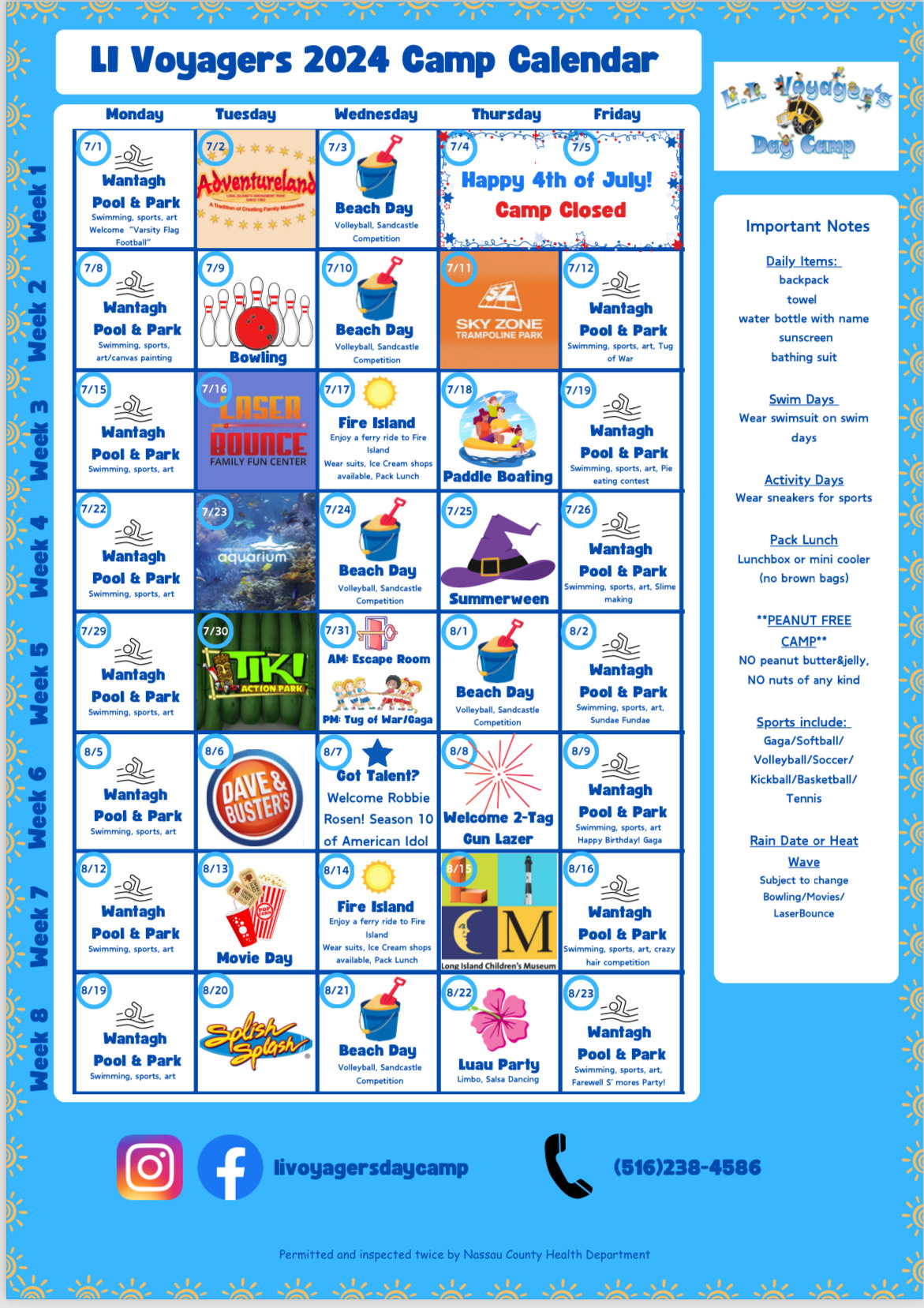 Homepage - Long Island Voyagers Day Camp